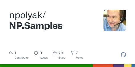 Github Npolyaknpsamples