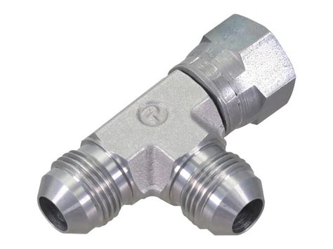 Hydraulic Tee Adaptor 34jic Male 34jic Female 34jic Male Branch
