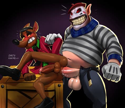 Rule 34 Activision Anal Anthro Anus Big Norm Big Penis Blush Bodily Fluids Box Clothed Clothed