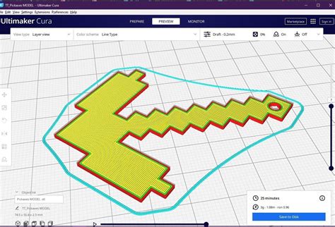 Pick Axe Minecraft 3d Model 3d Printable Cgtrader