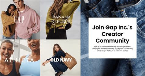 Exclusive Gap Inc Launches Creator Affiliate And Advocacy Program
