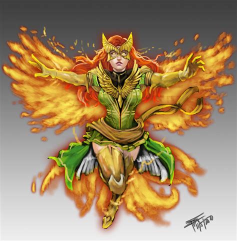 Dnd Pheonix By Frostllamzon On Deviantart
