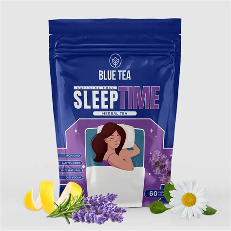 Sleep Tea Naturally Calm Your Mind And Improve Sleep Quality Blue Tea Health In Every Sip