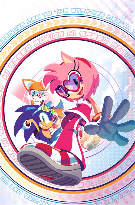 Sonic The Hedgehog Amy Rose Tails Amy Rose Sonic The Hedgehog And More Sonic And More