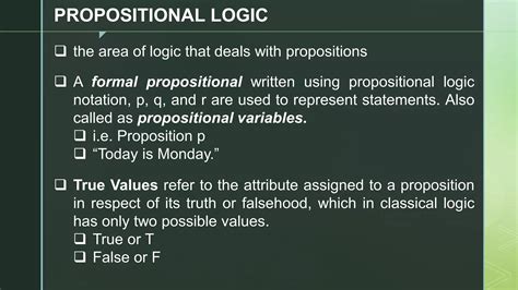Formal Logic Lesson 2 Logical Connectives Pdf