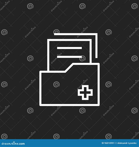 Document Flat Vector Icon Archive Data File Symbol Logo Stock Vector Illustration Of Healthy