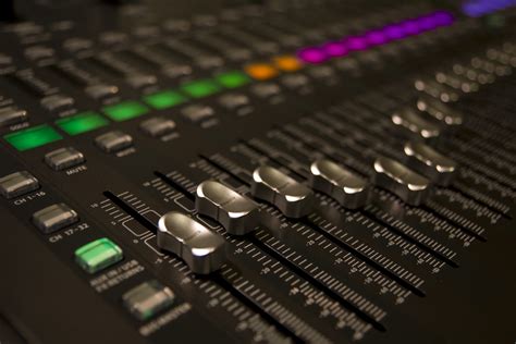 Digital Mixing Console Fader Sap India News Center