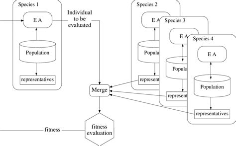 Potters Cooperative Coevolutionary System The Figure Shows The