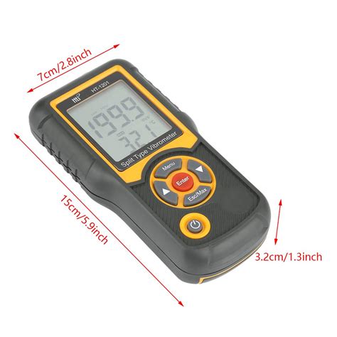 Vibration Meter Split Type Digital Vibration Tester Vibration Analyzer