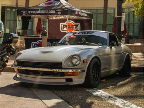 1974 Nissan 260z With 15x8 0 Rota Grid V And 225 45r15 Toyo Tires