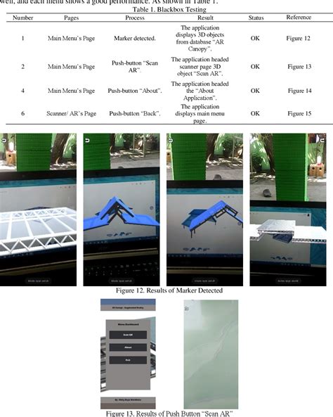 Table 1 From Interactive Digital Catalog For Canopy Workshop Using