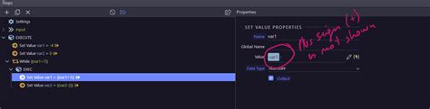 server action does not show operator properly bugs wappler community