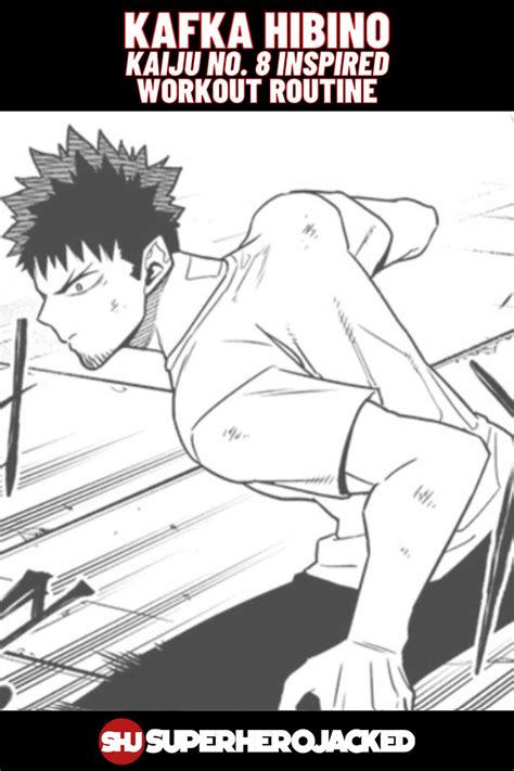 kafka hibino workout train like kaiju no 8 superhero jacked