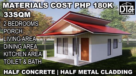 Simple Metal Cladding House Design Philippines Price Dibujos Cute