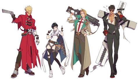 Pin By Ghostlyaberrations On Trigun Trigun Anime Character Design