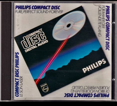 The Pure Perfect Sound Of Philips Compact Disc Various Artists First Demonstration Cd From