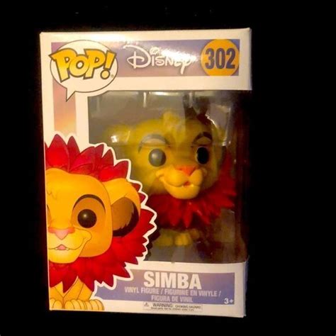 Funko Other Funko Popdisney Lionking Flocked Simba Leaf Mane 32 New