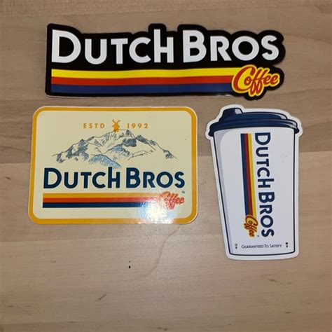 Dutch Bros Other Dutch Bros Stickers Poshmark