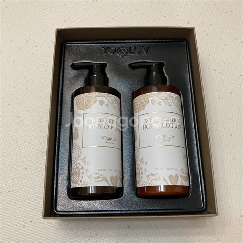 새상품 요아럽 화이트 에디션 바디케어 세트 헤어바디 중고나라