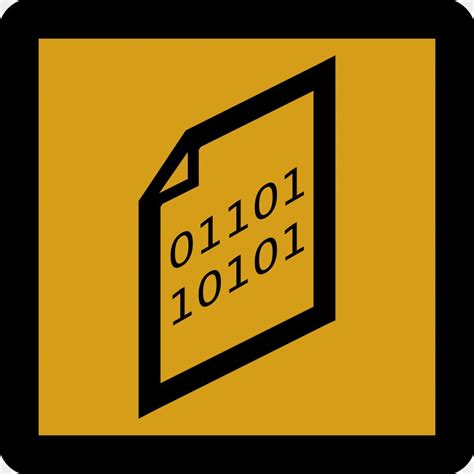 Binary File Computer File Binary Number Clip Art Png 2400x2400px