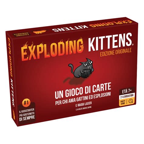 Exploding Kittens Grab & Game Board Game - Asmodee Italia