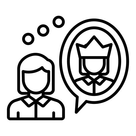 Self Esteem Icon Style 20878607 Vector Art At Vecteezy