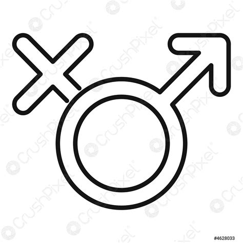 Gender Empowerment Icon Outline Style Stock Vector 4628033 Crushpixel