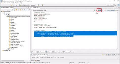 Inspirasi And Seni Technology Membuat Dan Menampilkan Table Pada Db2
