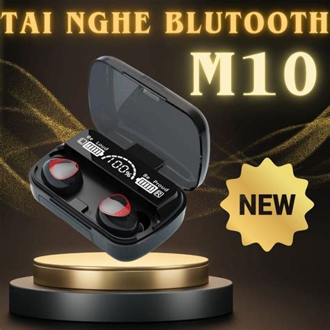Tai Nghe Bluetooth Kh Ng D Y M Tws M N H Nh Led C M Ng T Ch H P Mic Ch Ng N Shopee Vi T Nam