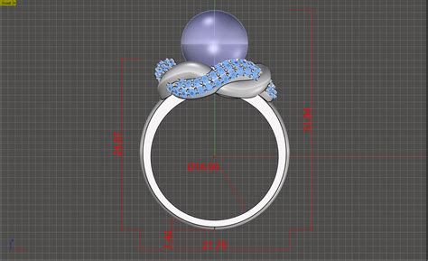 Stl File Ring The Branching Pearl Of 87 Wonders 3d Print Model・model To Download And 3d Print・cults