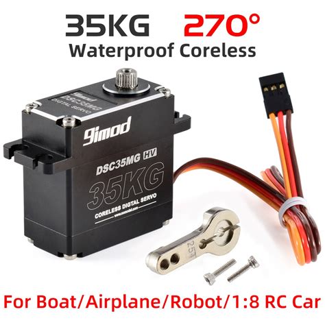 9imod Waterproof Brushless Coreless Servo 50kg 45kg 35kg 25kg 180 Degree Aluminum Digital Metal 9imod Waterproof Brushless Coreless Servo 50kg 45kg 35kg 25kg 180 Degree Aluminum Digital Metal