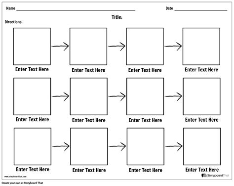Einfaches Flussdiagramm 3 Zeilen Storyboard Von De Examples