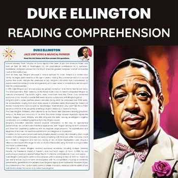 Duke Ellington Biography For Black History Month Jazz Music Composer