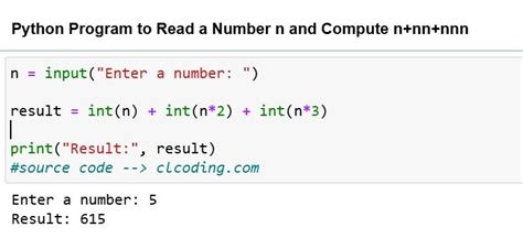 Python Coding On Linkedin Day 30 Python Program To Read A Number N