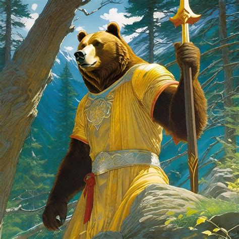 Werebear Druid Monk Lycanthrope Dungeons And Dragons Druid