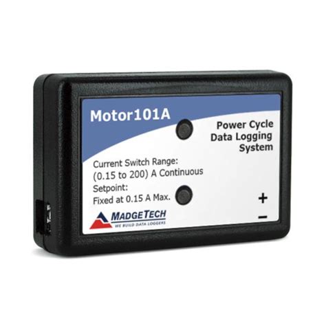 Madgetech Motor101a Data Logger System Instrumentation2000