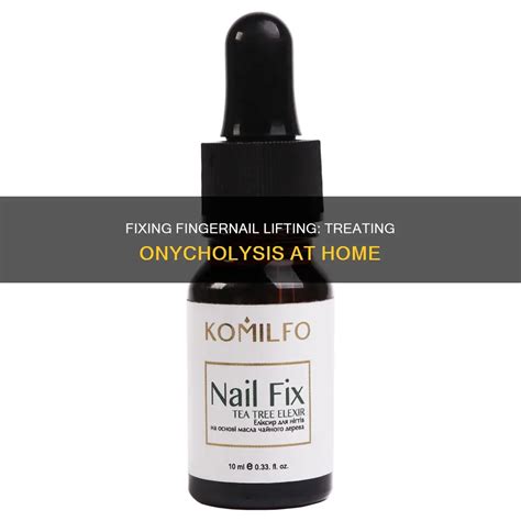 Fixing Fingernail Lifting Treating Onycholysis At Home Nailicy
