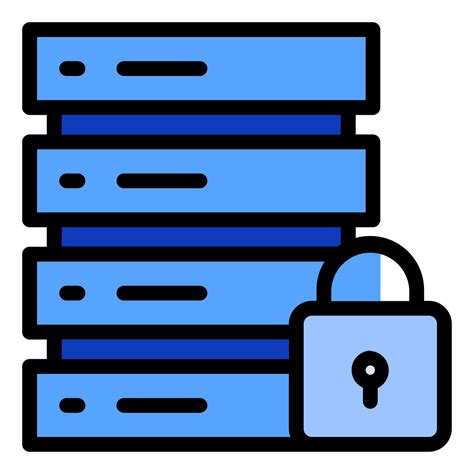 Database Padlock Protection Lock Data Icon Download On Iconfinder