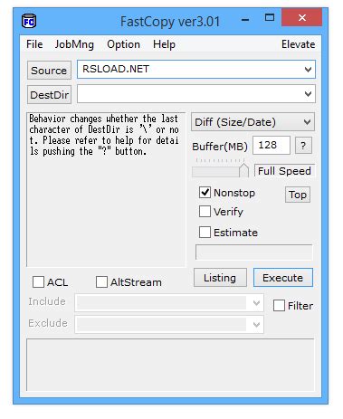 Fastcopy Download Playeraca
