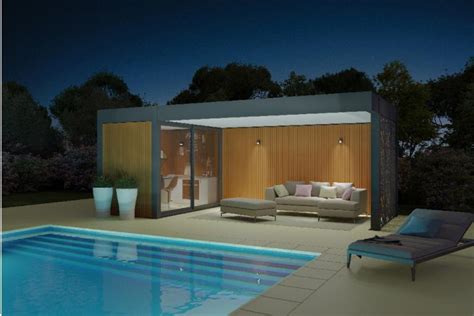 Pool House Moderne Pour Piscine