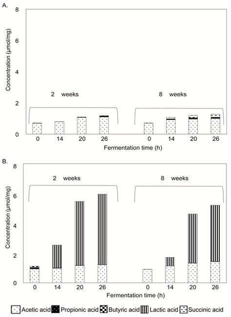 Production Of Scfas Lactic Acid And Succinic Acid Upon Fermentation Of Download Scientific