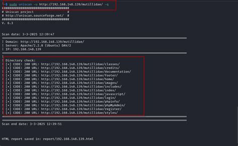 uniscan web vulnerability scanner on kali linux techarry