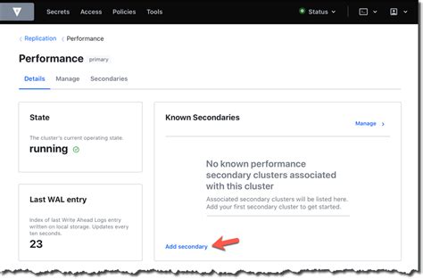 setting up performance replication vault hashicorp developer