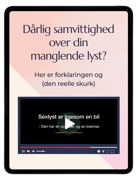 Fra Dårlig Samvittighed Til Glæden Ved Berøring Og Sex — Cathrine Katzmann