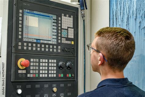 Work And Control On A Cnc Milling And Lathe Setting Up Checking And