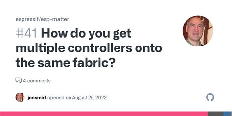 how do you get multiple controllers onto the same fabric · issue 41