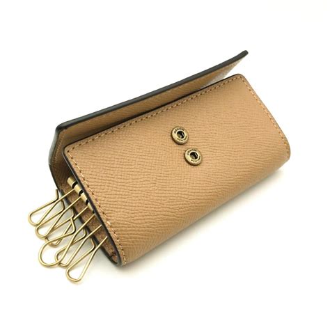 Coach コーチ ★coach★ 6リング キーケース クロスグレインレザー ブラス トフィー Ch799 B4 Tf Esエイト 通販 Yahoo ショッピング