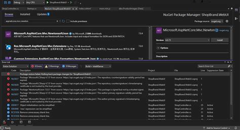 Cant Download Packages From Nuget On Visual Studio 2022 · Issue 12488