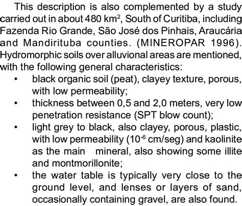 Some Local Geotechnical Parameters Download Table