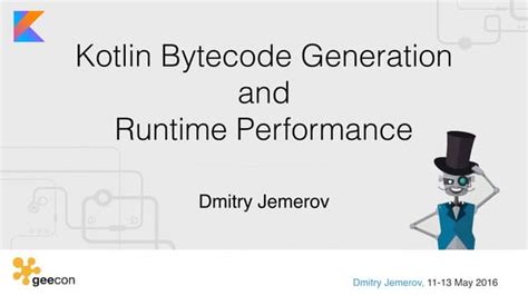 Kotlin Bytecode Generation And Runtime Performance Pdf Programming Languages Computing